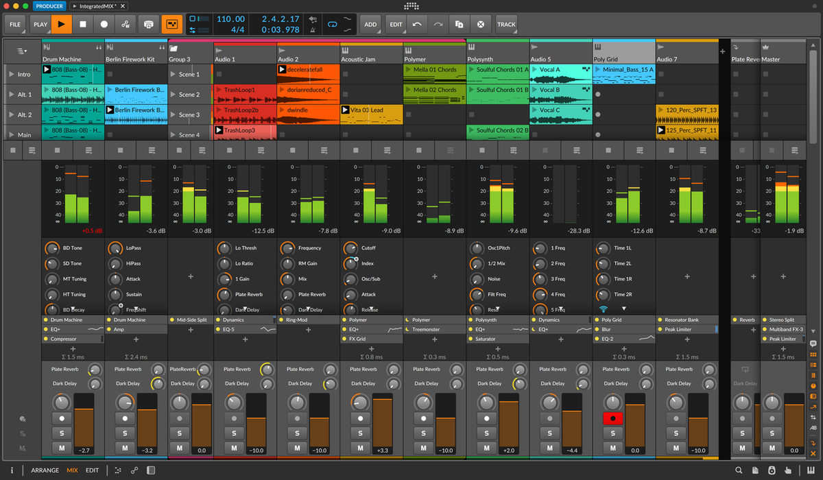 Bitwig Studio Producer - Upgrade From Essentials/16-Track