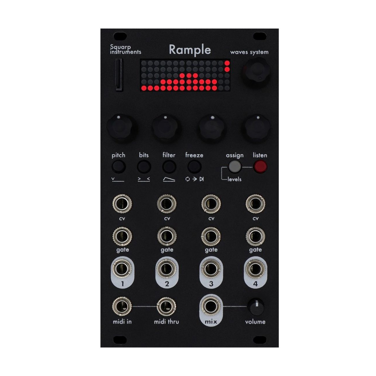 Squarp Instruments Rample Eurorack Sampler and FX Module