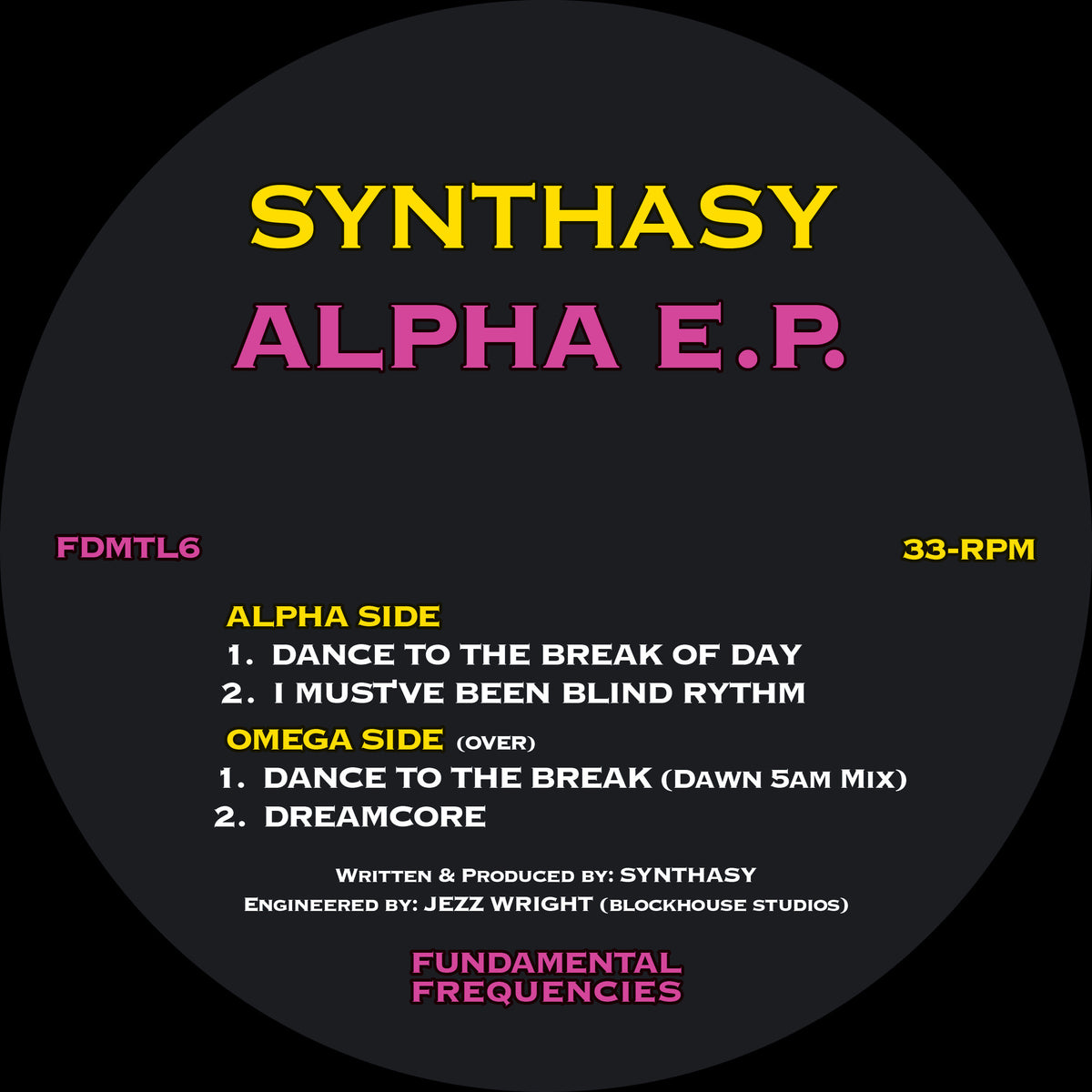 Synthasy - Alpha EP (Fundamental Frequencies)