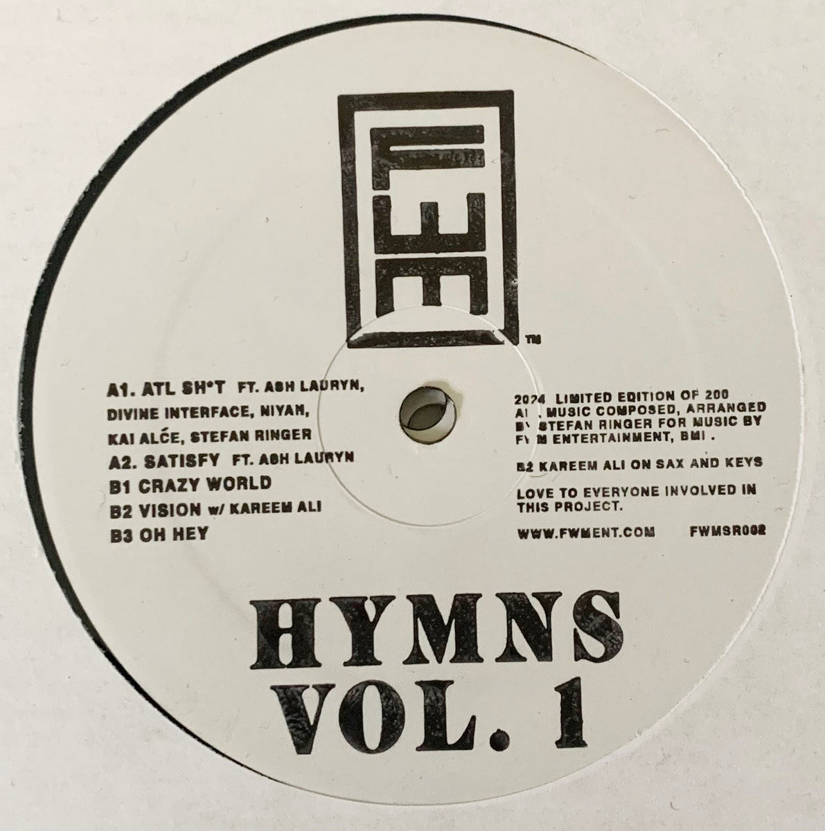Stefan Ringer - Hymns Vol.1