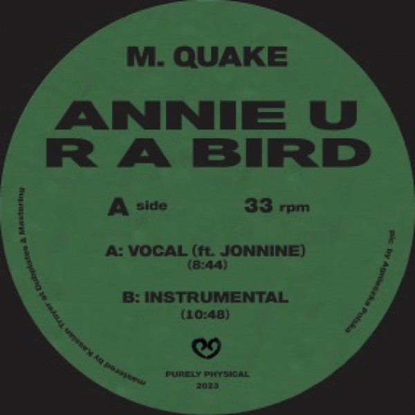 Jonnine - M. Quake - M. Quake - Annie U R A Bird (Purely Physical Teeny ...