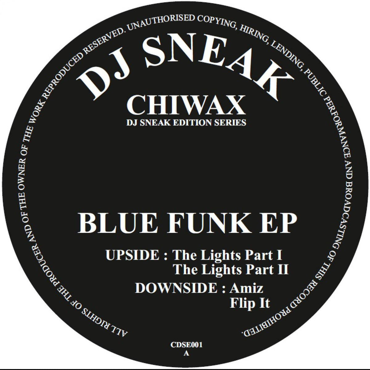 DJ Sneak - Blue Funk EP