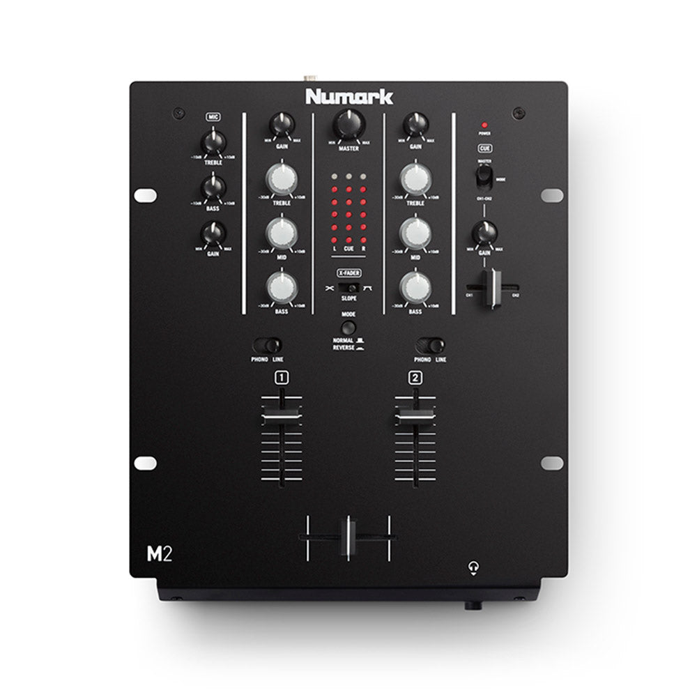 Numark M2 2 Channel DJ Mixer – Rubadub