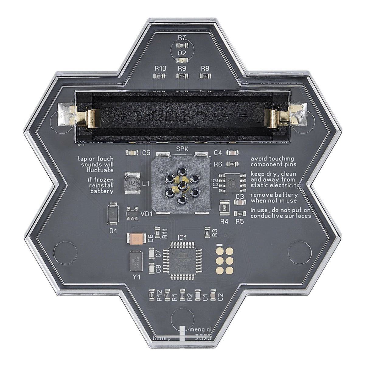 Meng Qi Honey Handheld Bytebeat Noise Synthesizer