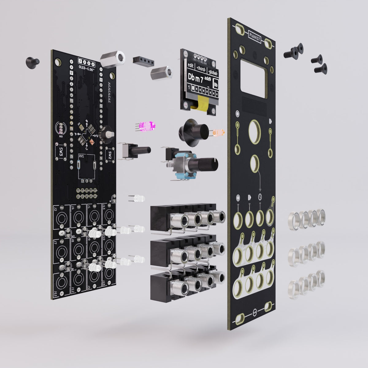 NOH-Modular Pianist Eurorack Chord Sequencer Module