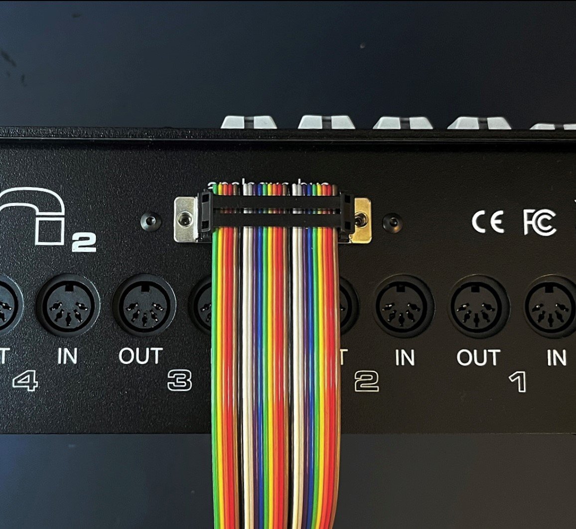 50cm Rainbow Ribbon Cable