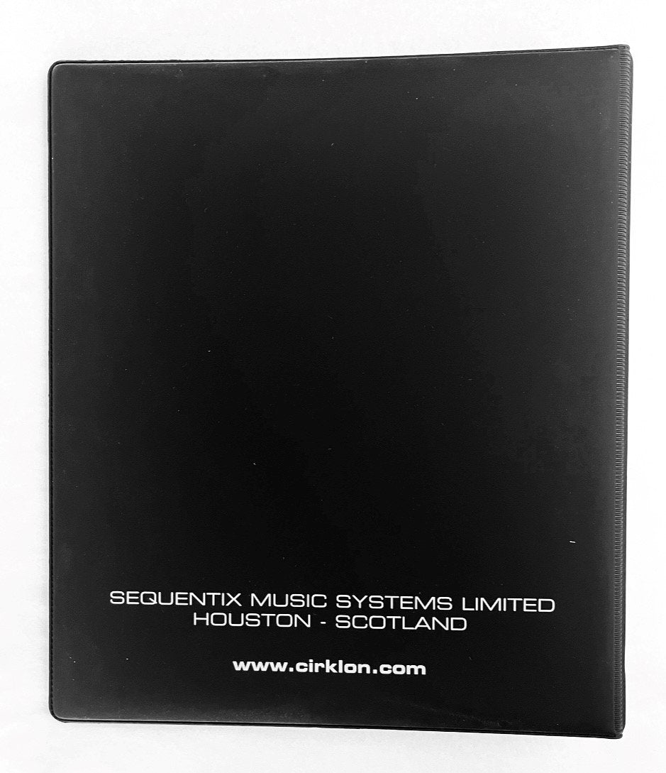 Cirklon - Operation Manual Binder