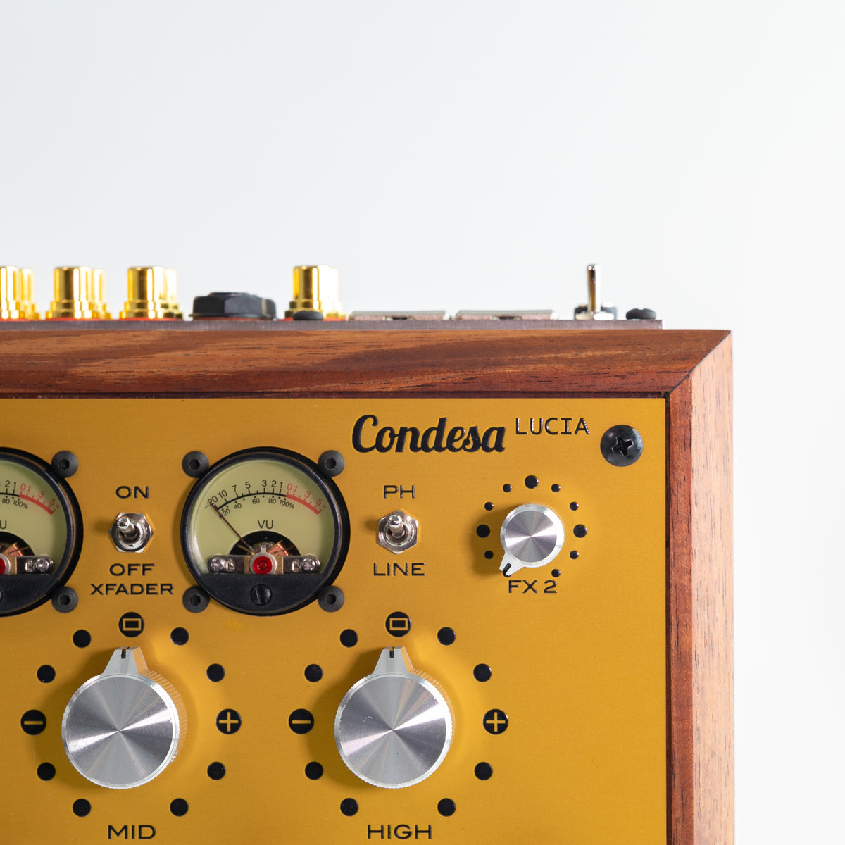 Condesa Lucia X Fader 2 Channel Rotary Mixer w/ Flight Case + PSU - Go ...