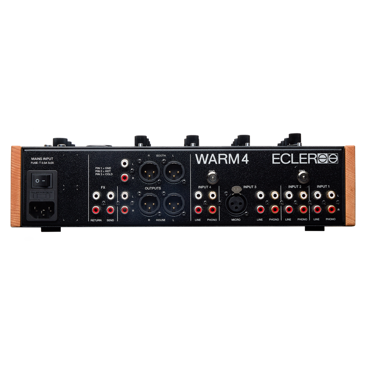 Ecler WARM4 4 Channel Analog Rotary Mixer