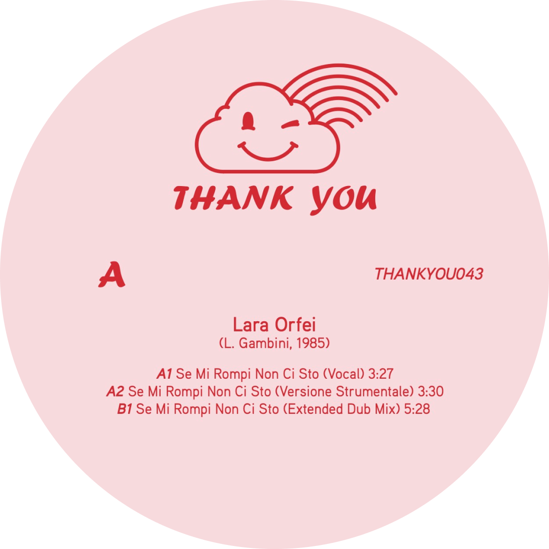 Lara Orfei - Se Mi Rompi Non Ci Sto (Thank You)