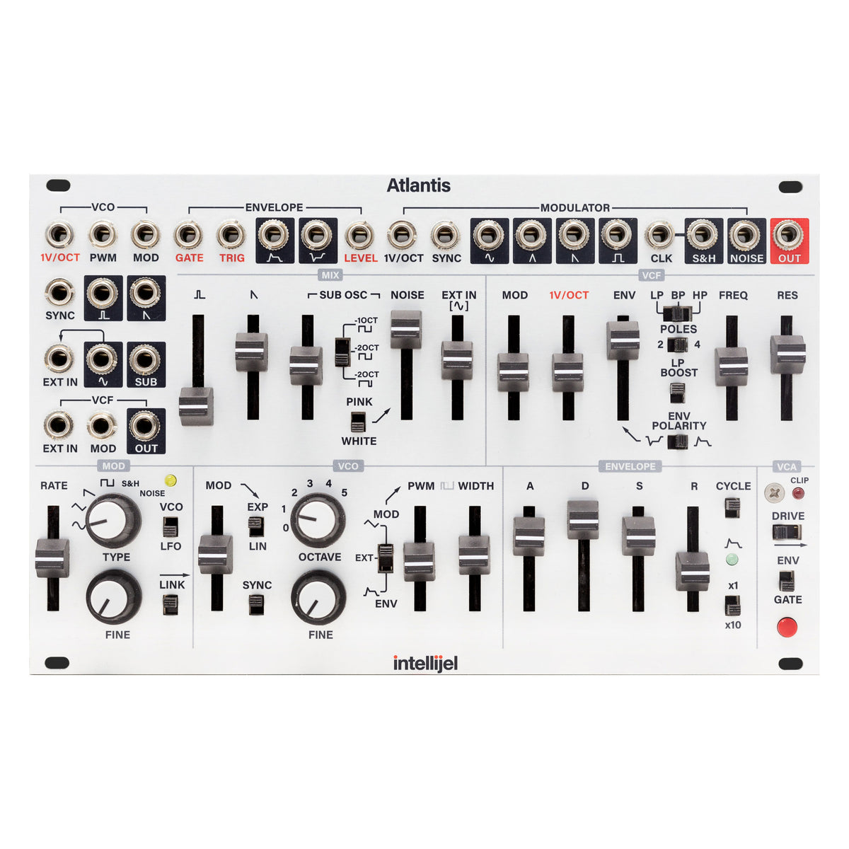 Intellijel Atlantis Dual Synth : Eurorack Module