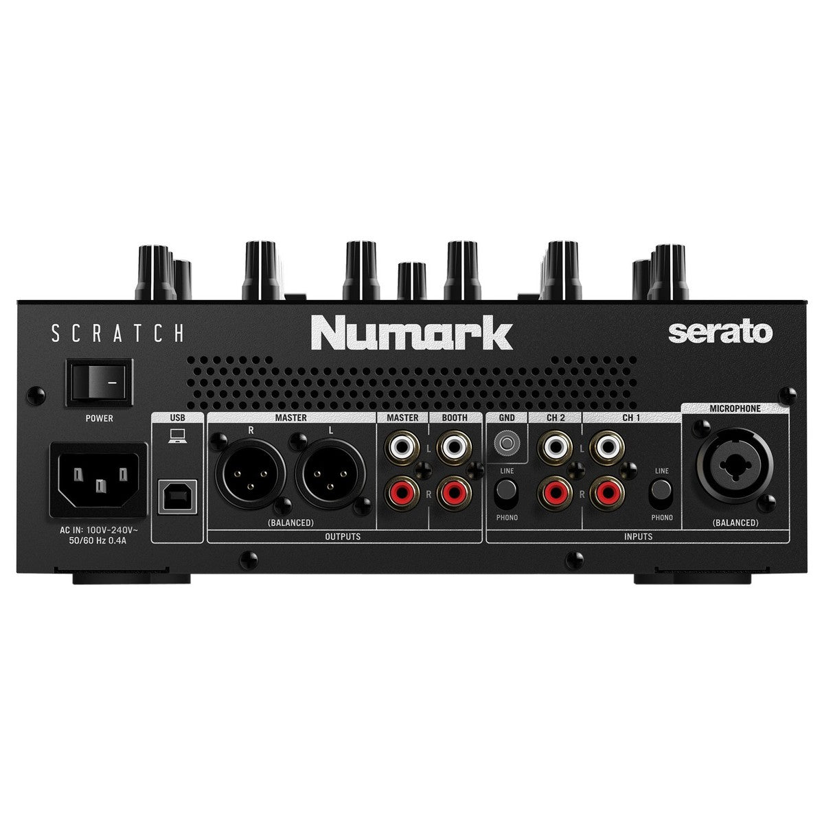 Numark Scratch 24-Bit 2-Channel Scratch DJ Mixer