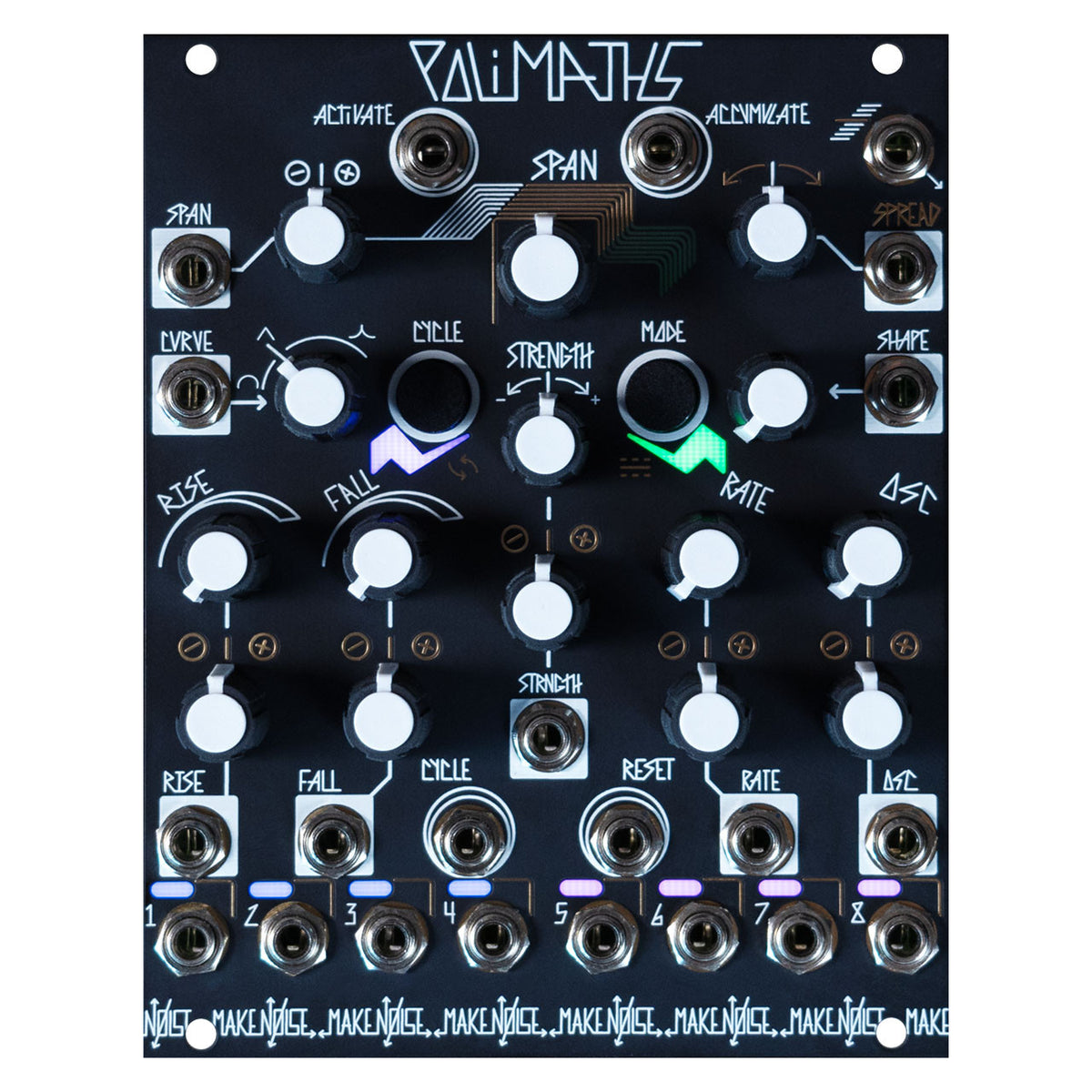 Make Noise PoliMATHS - 8 Channel Eurorack Function Generator Module