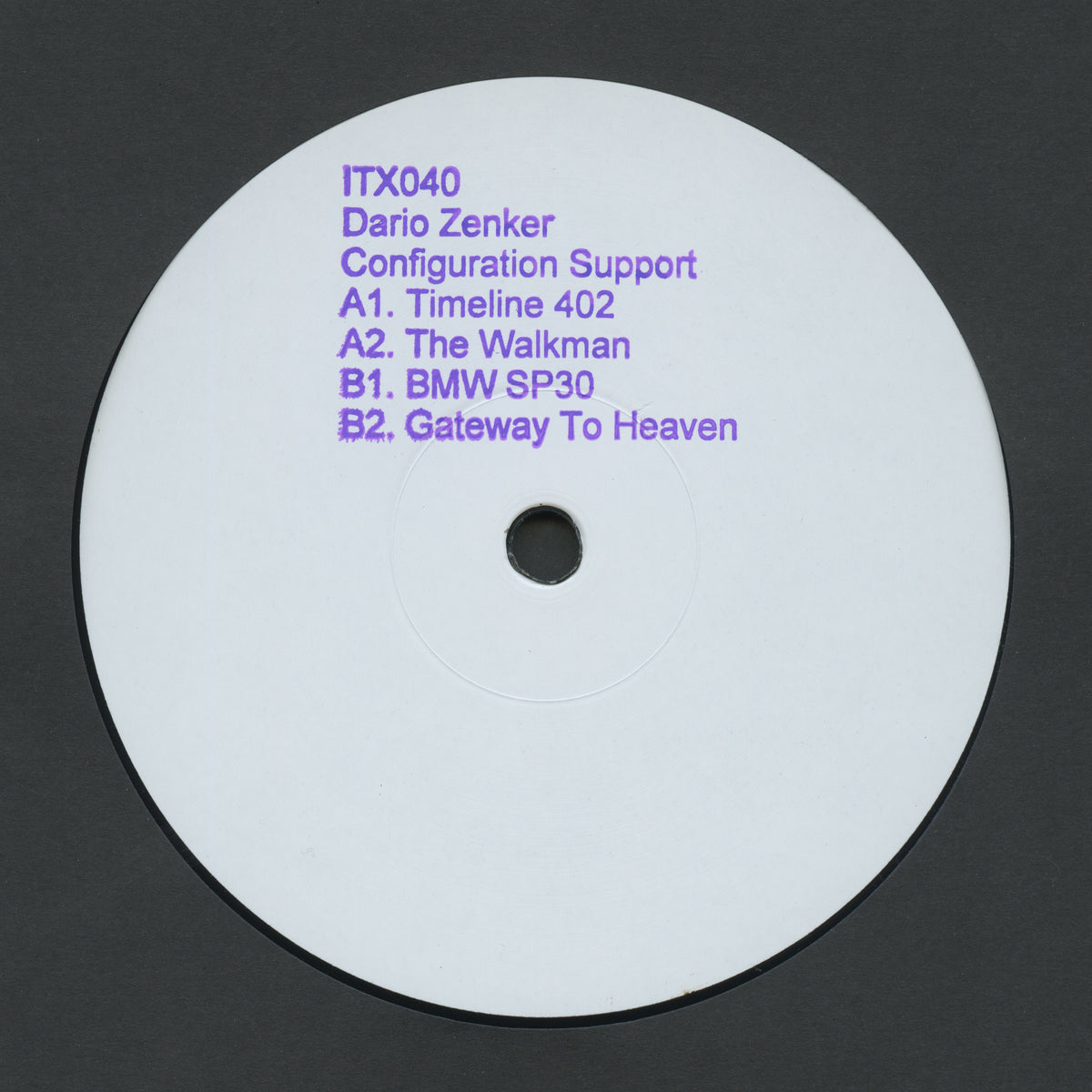 Dario Zenker - Configuration Support (Ilian Tape)