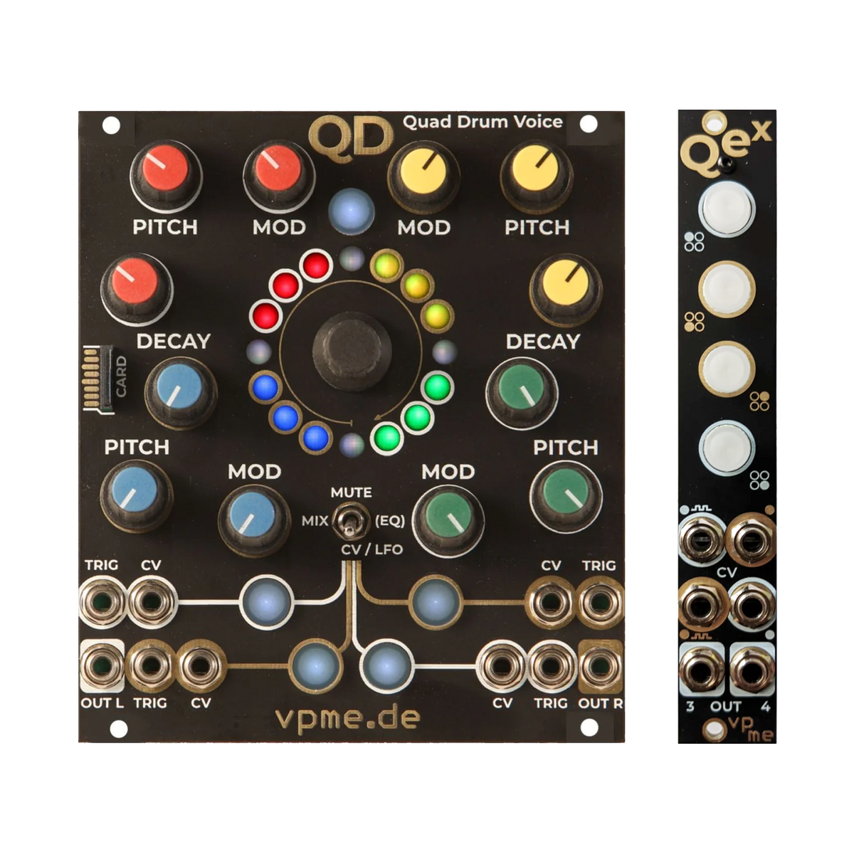 VPME QD Quad Drum + QEX Expander Bundle – Rubadub