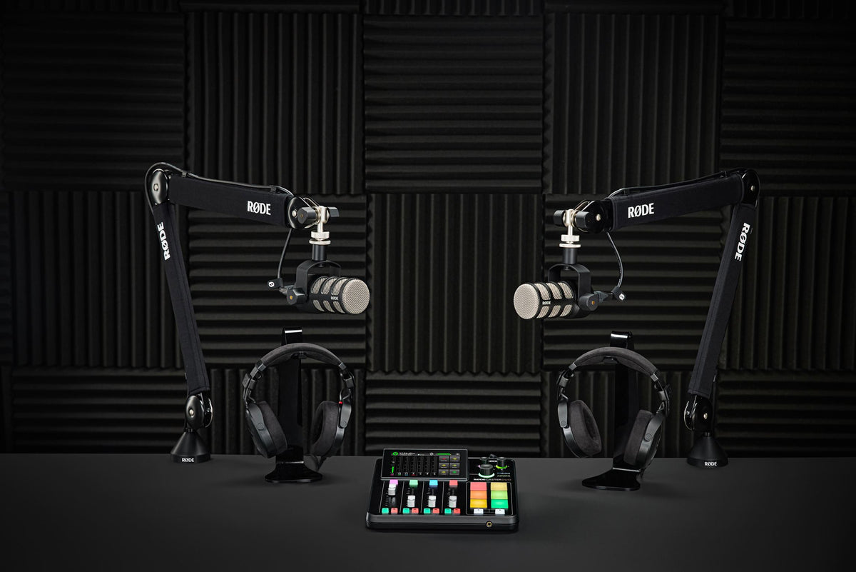 Rode Rodecaster Duo Two-Person Podcasting Bundle