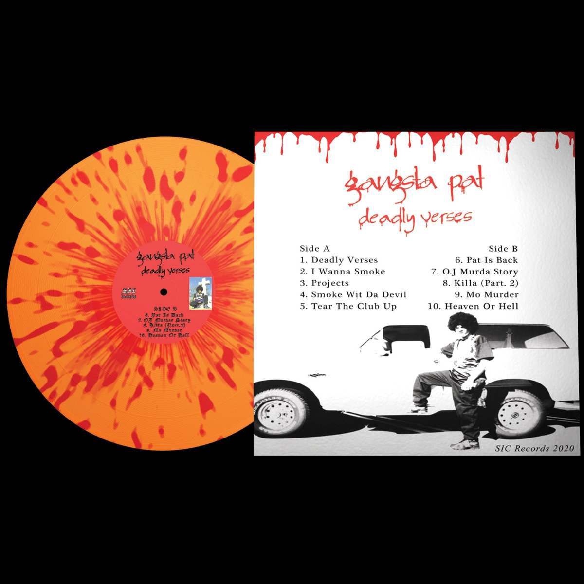 Gangsta Pat - Deadly Verses ?(Splatter Vinyl)