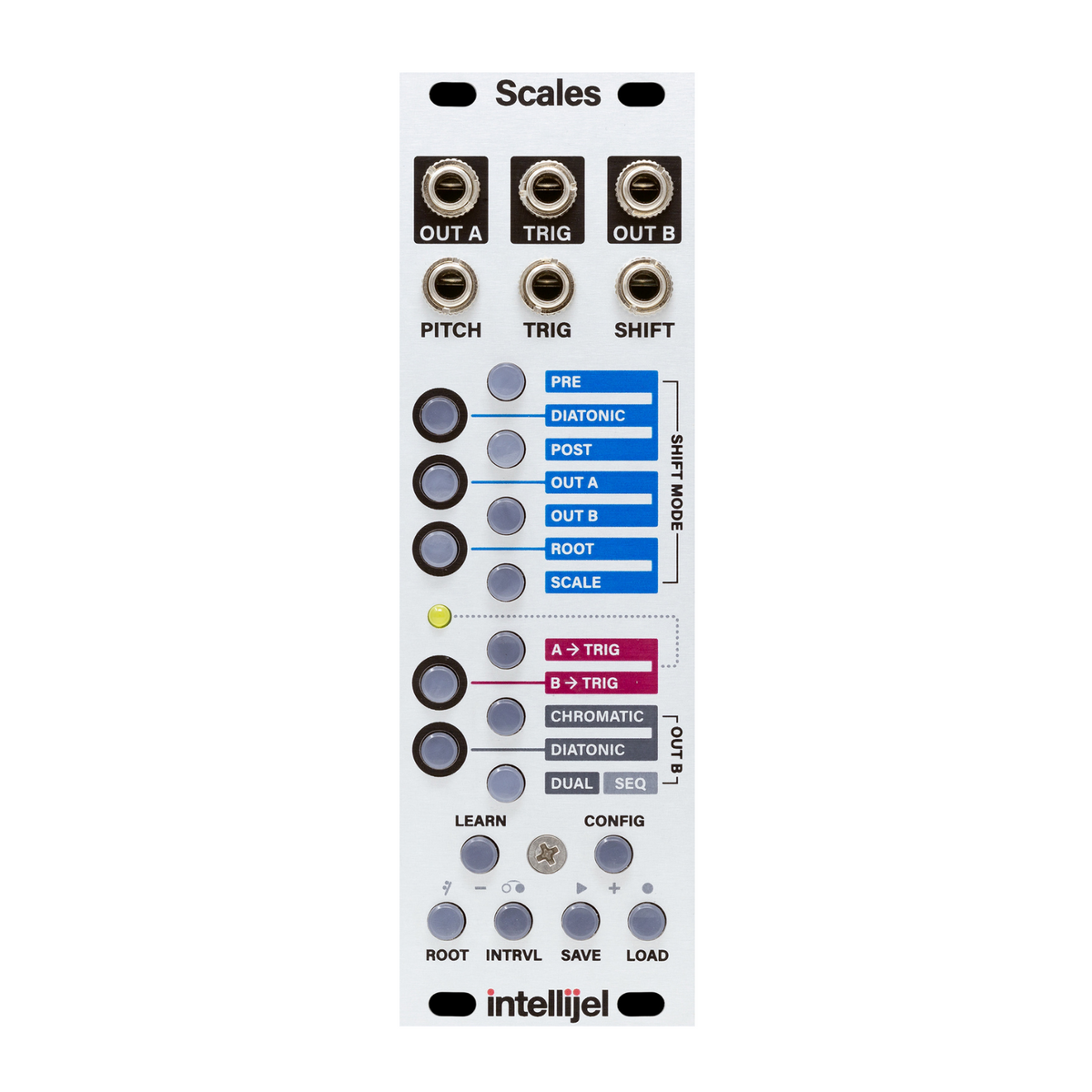 Intellijel Scales Dual Channel Note Quantizer and Sequencer