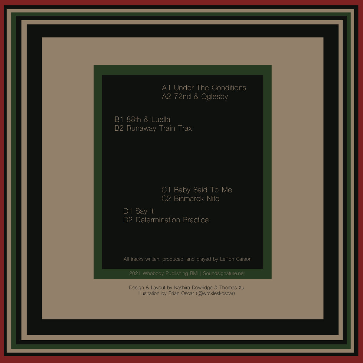 LeRon Carson - Under The Conditions