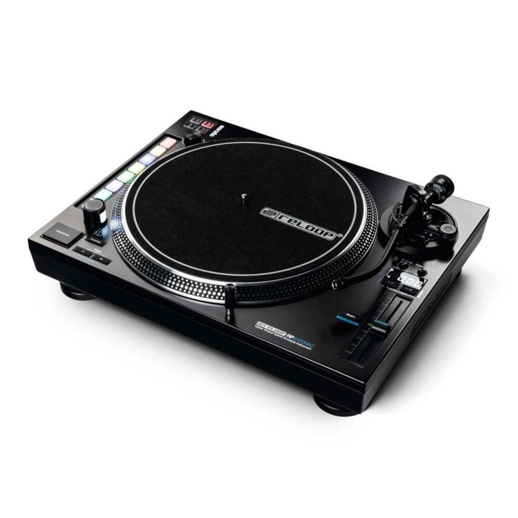 Reloop RP-8000 Mk2 Direct Drive DJ Turntable – Black