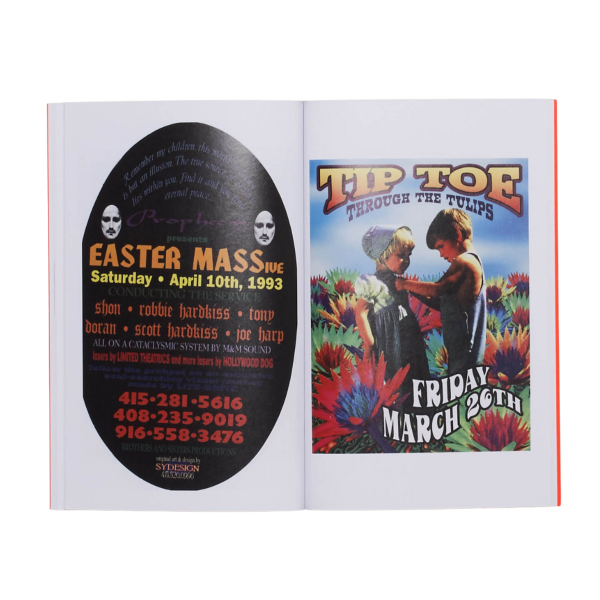 San Francisco Rave Flyers 1991-1993