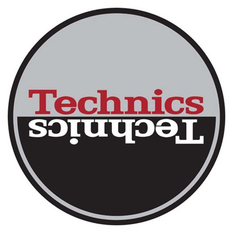 Technics Slipmat Moon (red)
