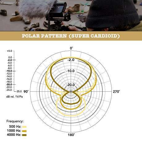 Rode VideoMic-Rycote Lyre : Condenser Microphone